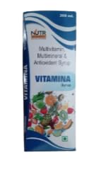 NUTR MULTI VITAMIN SYRUP (200ML, PACK OF TWO) : Amazon.in: Industrial ...
