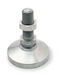 S & W Leveling Mount, Swiveling Stud, 6000 lb Load Capacity, 3.25 in ...