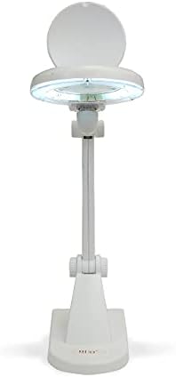Desktop Magnifier Lamp with LED Light LED Magnifying Lamp Folding ...