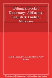 Bilingual Pocket Dictionary Afrikaans - English, English - Afrikaans ...
