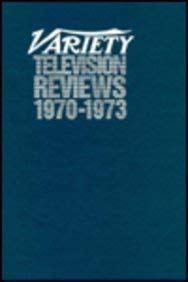 Variety Television Reviews, Vol. 10 (1970-73): 9780824025960: Media ...