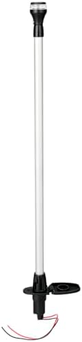 Amazon.com: MARINE SYSTEM Boat Telescoping Pole Stern Light with Base ...