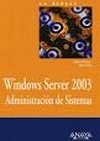 Windows server 2003 Administracion de sistemas / The Ultimate Windows ...