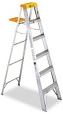Amazon.com: Davidson #428 Aluminum Step Ladder : Home & Kitchen
