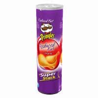 Amazon.com: Pringles Reduced Fat Original Potato Chips - 5.71 oz. can