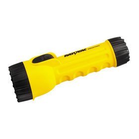 Rayovac I2D-B Yellow with Black Industrial Tough Flashlight: Basic ...