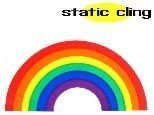 Amazon.com: Rainbow Arch Sticker Static : Automotive