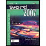 Microsoft Word 2007, Windows XP, Levels 1 and 2 -T: Amazon.co.uk ...