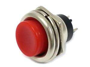 Momentary Push Button KILL SWITCH For Guitar - RED BUTTON : Amazon.in ...