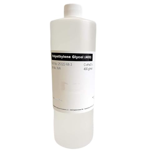 Polyethylene Glycol 400 (PEG 400) 500ml Poly Bottle : Amazon.in ...