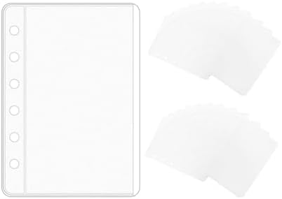 Amazon.com : NatSumeBasics 24 A7 Binder Pockets Zipless Cash Envelopes ...