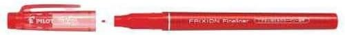 Amazon | PILOT 消せるカラーペン フリクションファインライナー 細字 レッド SFFL-12F-R 【まとめ買い10本セット】 | ジェルインクボールペン | 文房具・オフィス用品