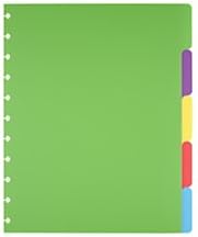 Amazon.com : TUL Custom Note-Taking System Discbound Tab Dividers, 5 1/ ...