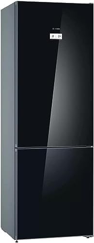 Bosch Nofrost Refrigerator with freezer at bottom, glass door - Serie ...