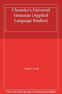 Amazon.com: Chomsky's Universal Grammar: An Introduction: 9780631153023 ...
