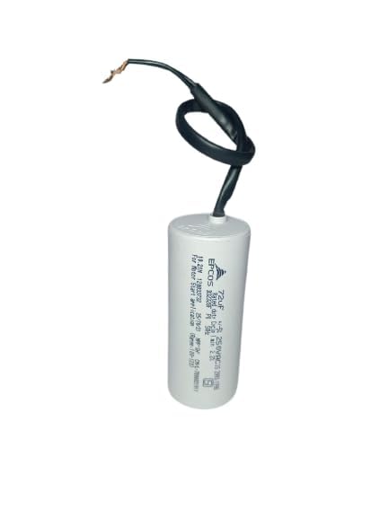 EPCOS 100-120 72uf Motor Start Capacitor Power Capacitor (Pack of 1 ...