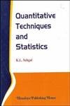 Buy Quantitative Techniques and Statistics Book Online at Low Prices in ...