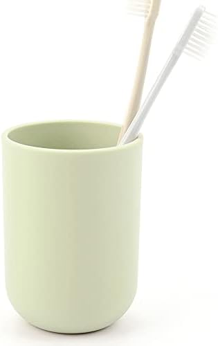 Amazon.com: ENTERLIFE-Toothbrush-Holder-Cup,Bathroom-Cup,Tooth-Brushing ...