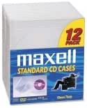 Amazon.com: Maxell - CD Jewel Cases - 12 Pack, Standard - T37873 : Home ...
