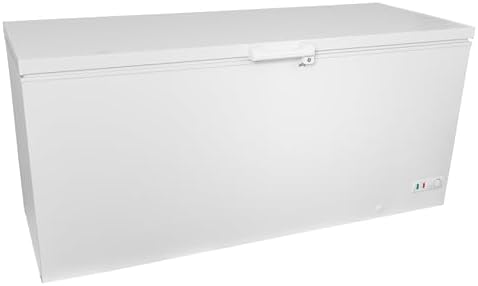 SIA CHF600WH White Freestanding Extra Large Chest Freezer with Wire ...