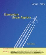 Elementary Linear Algebra- Enhanced Edition (6th, 10) by Larson, Ron ...