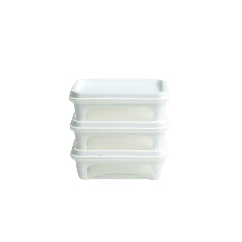 UNICA Co-injection Rectangle Container, Food Storage Container with Air ...
