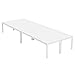 Amazon.com: LITTLE TREE 13FT Conference Room Table, Large Rectangle ...