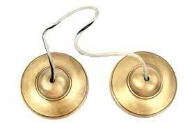 SG MUSICAL BRASS MANJEERA Iron Kartal Instrument 3INCH : Amazon.in ...