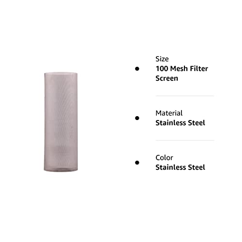 Snapklik.com : 100 Mesh Stainless Steel Screen For 1.5/2 Filter Tri ...
