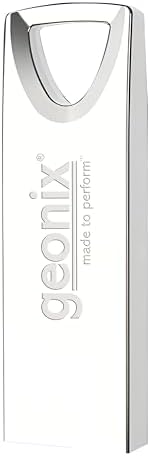 Geonix Pendrive I Silver I USB 2.0 I Keyring Design I Lightweight I ...