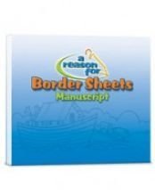 Reason for Handwriting Cursive Border Sheets: Cursive Border Book ...