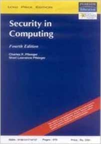 Buy SECURITY IN COMPUTING (Old Edition) Book Online at Low Prices in ...