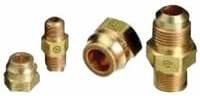 Brass SAE Flare Tubing Connection, Adapter, 500 PSIG, CGA-295 to 3/8 in ...