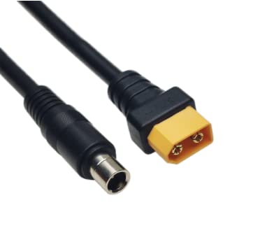 YAODHAOD XT60 Male to DC8020 Male Adapter Cable 1.5M,XT60 Connector for ...