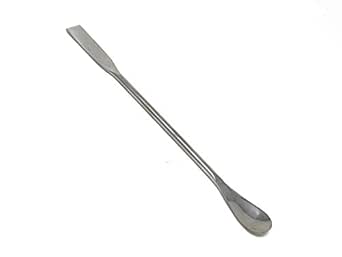A2Z-DE002 Stainless Steel Double Ended Micro Lab Spatula Sampler ...