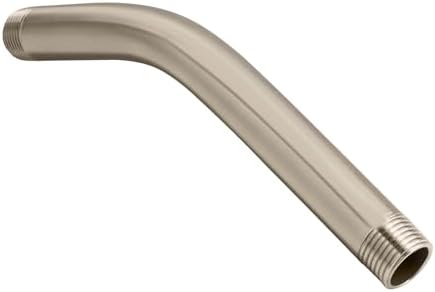 123815BN 8 Inches Brushed Nickel Shower Arm, Shower Pipe Arm Extension ...