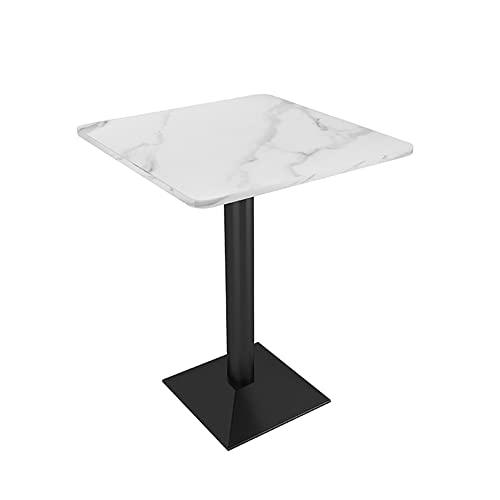 LITFAD Modern Dining Table White Sintered Stone Table with - Want It All