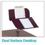 Amazon.com : Dual Surface Desktop Lectern with Spring Loaded Swing Arm ...
