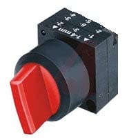 Siemens 3 POSITION SELECTOR SWITCH MOMENTARY RED - 3SB50002EC01 ...