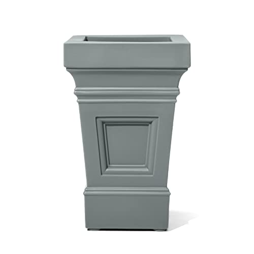 Snapklik.com : Step2 Atherton Planter Box Sage Gray Indoor Or Outdoor ...