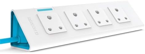 FRONTECH Extension Cord with 4 Indian and 2 Universal Sockets ...