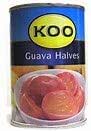 Koo Fruits Guava Halves in Syrup 410g Can ( Pack of 4) : Amazon.co.uk ...