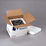 ThermoSafe 480-413 EPS Vial Shipper with Corrugated Carton, Holds 12x ...