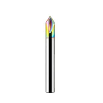 Carbide Chamfer End Mill 1pc HRC56 3 Flutes Chamfer Milling Cutter 60 ...