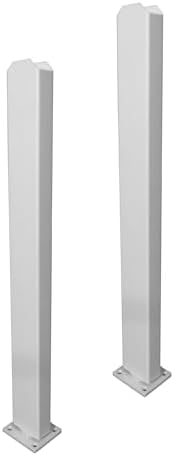 Amazon.com : Vinyl Fence Warehouse - 8ft Vinyl Pocket Rails for Privacy ...