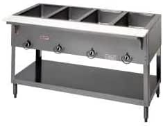 Amazon.com: Duke - Steam Tables 304SS 4 Pan Gas Steam Table - With ...