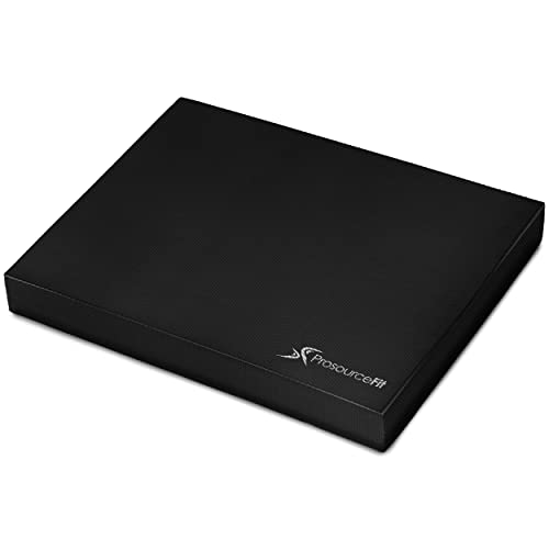 ProsourceFit Exercise Balance Pad – Large Cushioned Non-Slip Foam Mat ...