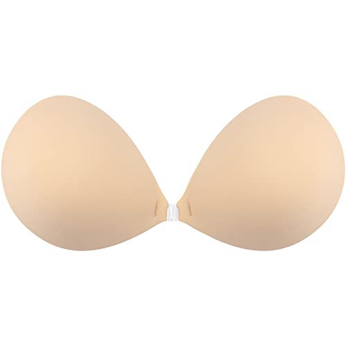 Niidor Strapless Bra Self Sticky Bra for Backless Dress with Silicone ...