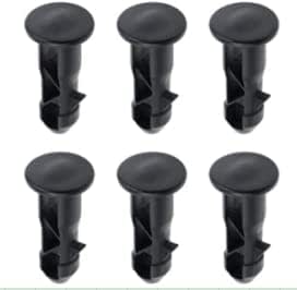 GOLRISEN 8 Pcs Wheelie Bin Lid Hinge Pins 65x18mm Plastic Wheeled Trash ...