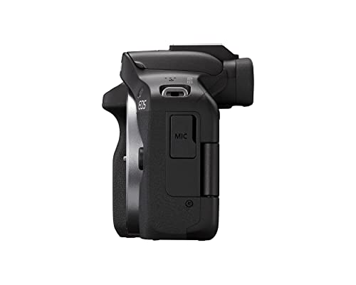 Canon EOS R50 Mirrorless Vlogging Camera (Body Only/Black), RF Mount, 24.2 MP, 4K Video, DIGIC X ...